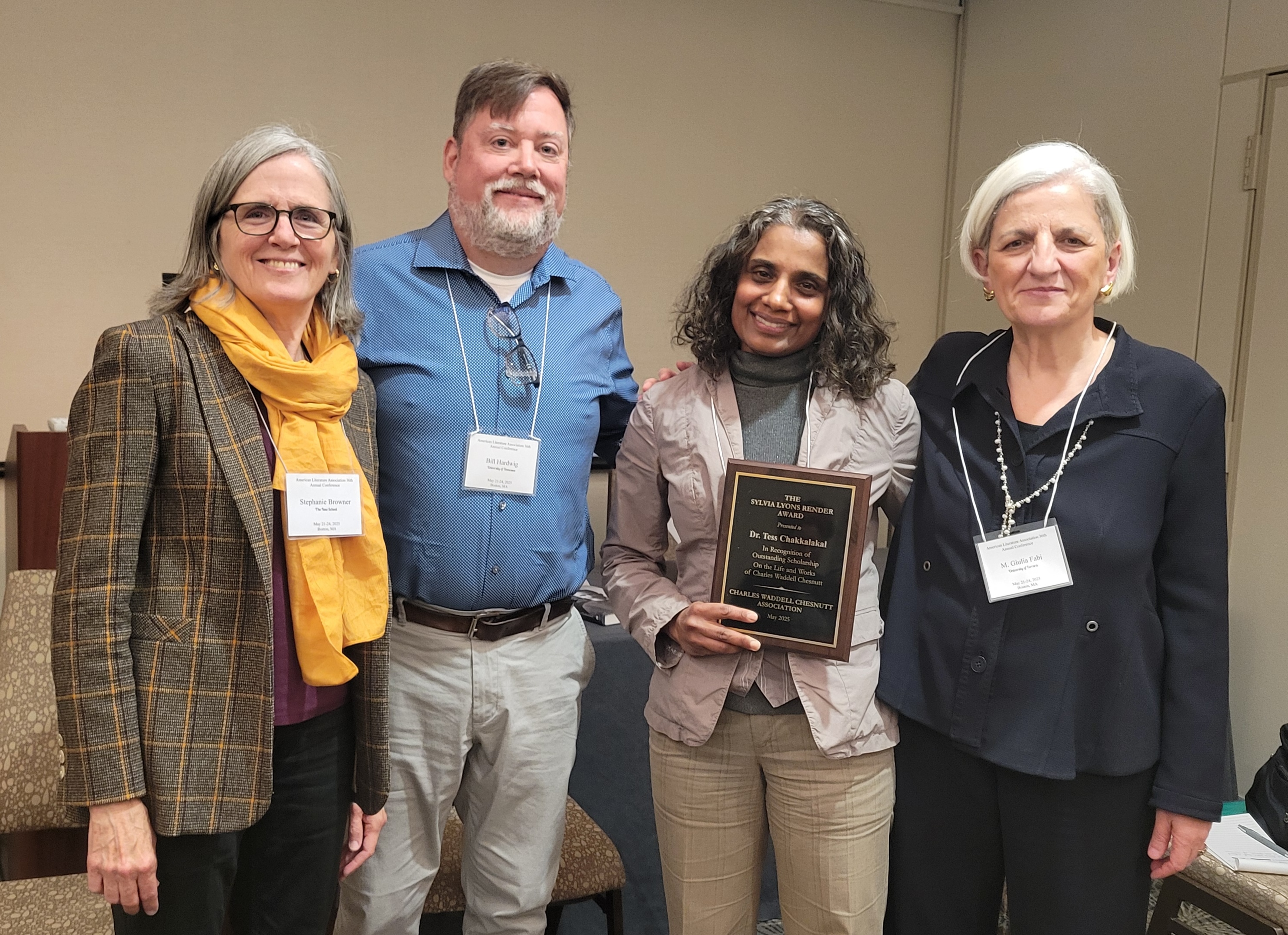 Chesnutt at 2025 ALA